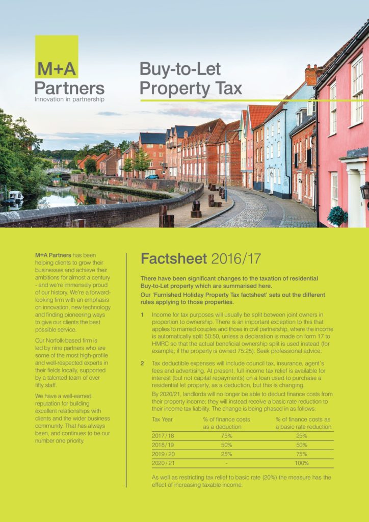 Buy-To-Let Property Tax Guide - Kings & Co Lettings